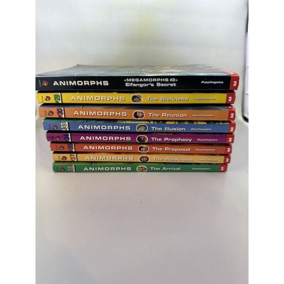 Scholastic | Accents | Animorphs Books Lot Of 8 K A Applegate All St ...